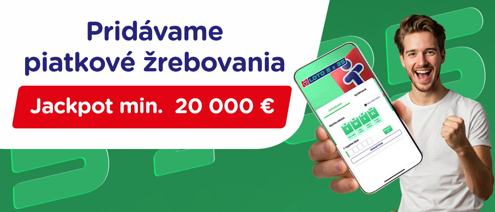 Číselné lotérie | TIPOS, národná lotériová spoločnosť, a. s.
